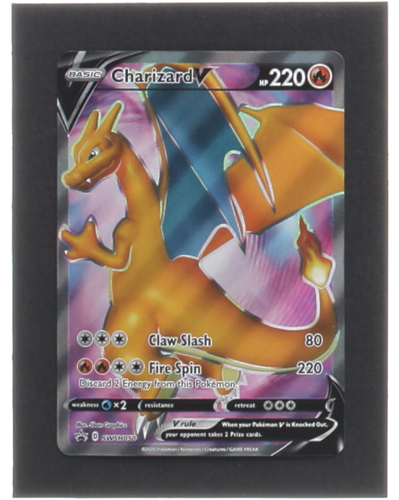 Charizard V 2020 Pokemon Sword & Shield Champion's Path #SWSH050 Holo ...