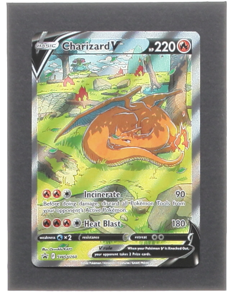 Charizard V Pokemon 2022 Sword & Shield Promo SWSH#260 | Pristine Auction