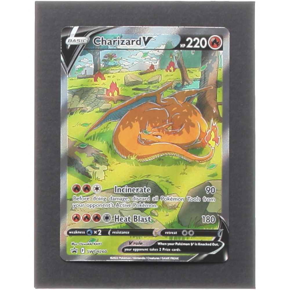 Charizard V Pokemon 2022 Sword & Shield Promo SWSH#260 | Pristine Auction