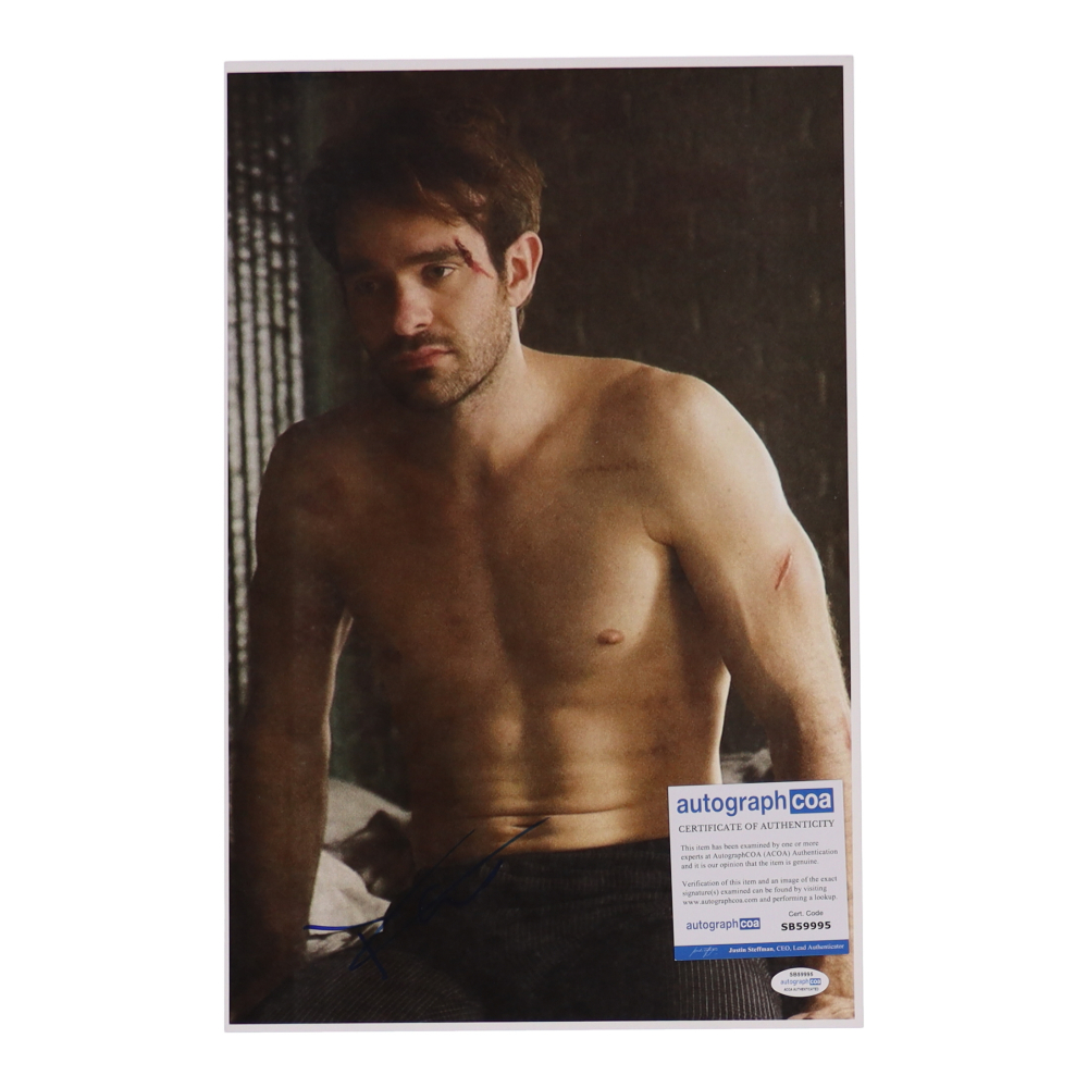 Charlie Cox Signed "Daredevil" 11x17 Photo (AutographCOA) | Pristine ...