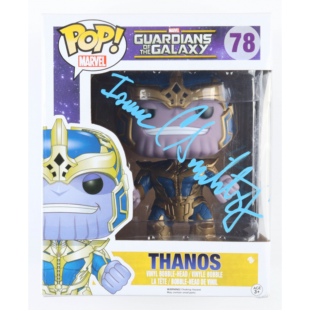 Isaac C. Singleton Jr. Signed "Marvel" #78 Thanos Funko Pop! Bobble-Head Vinyl Figure (JSA ...