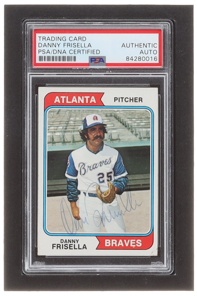 Dan Frisella Signed 1974 Topps #71 (PSA) | Pristine Auction