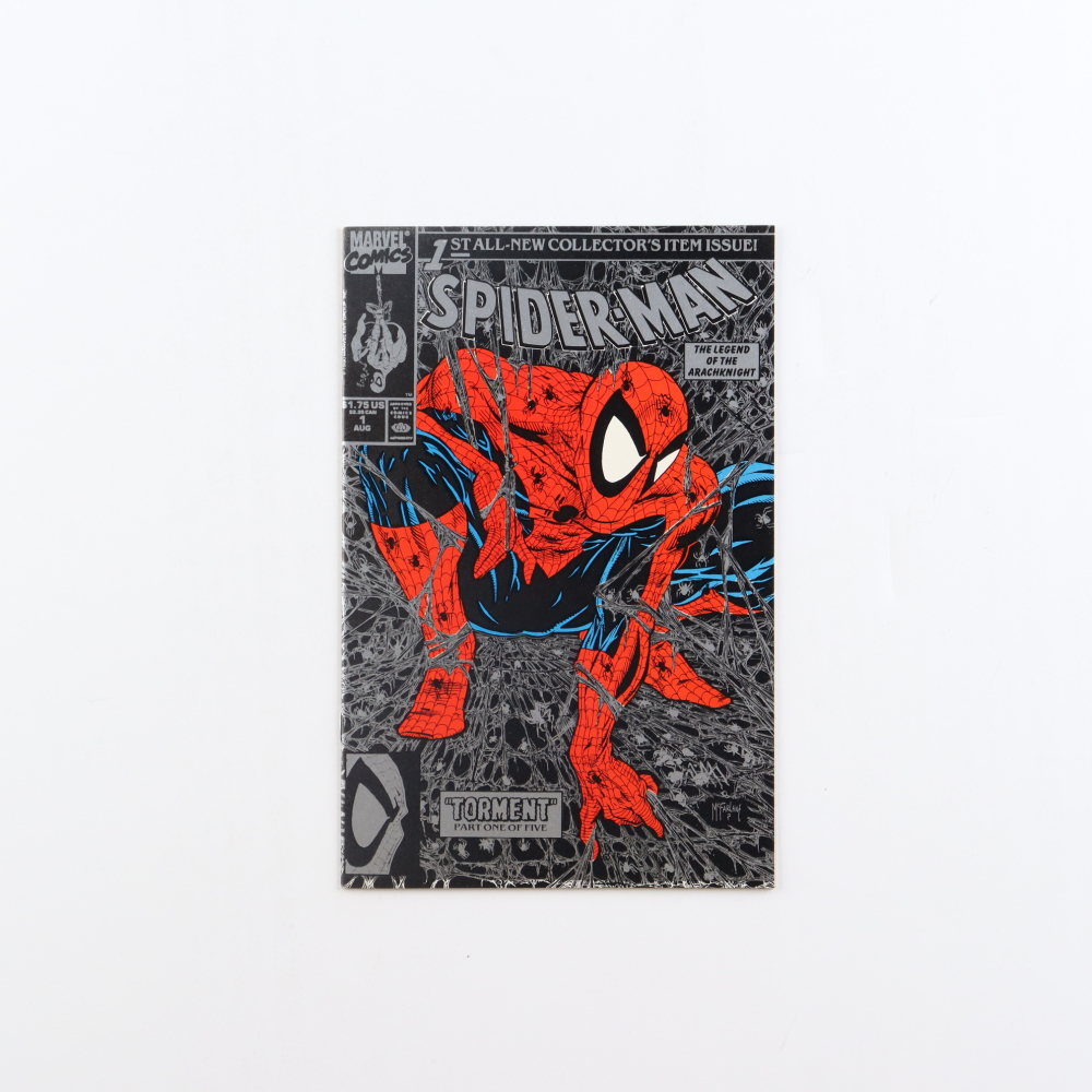 1990 "Spider-Man: Torment" Issue #1 Silver Edition Marvel Comic Book ...