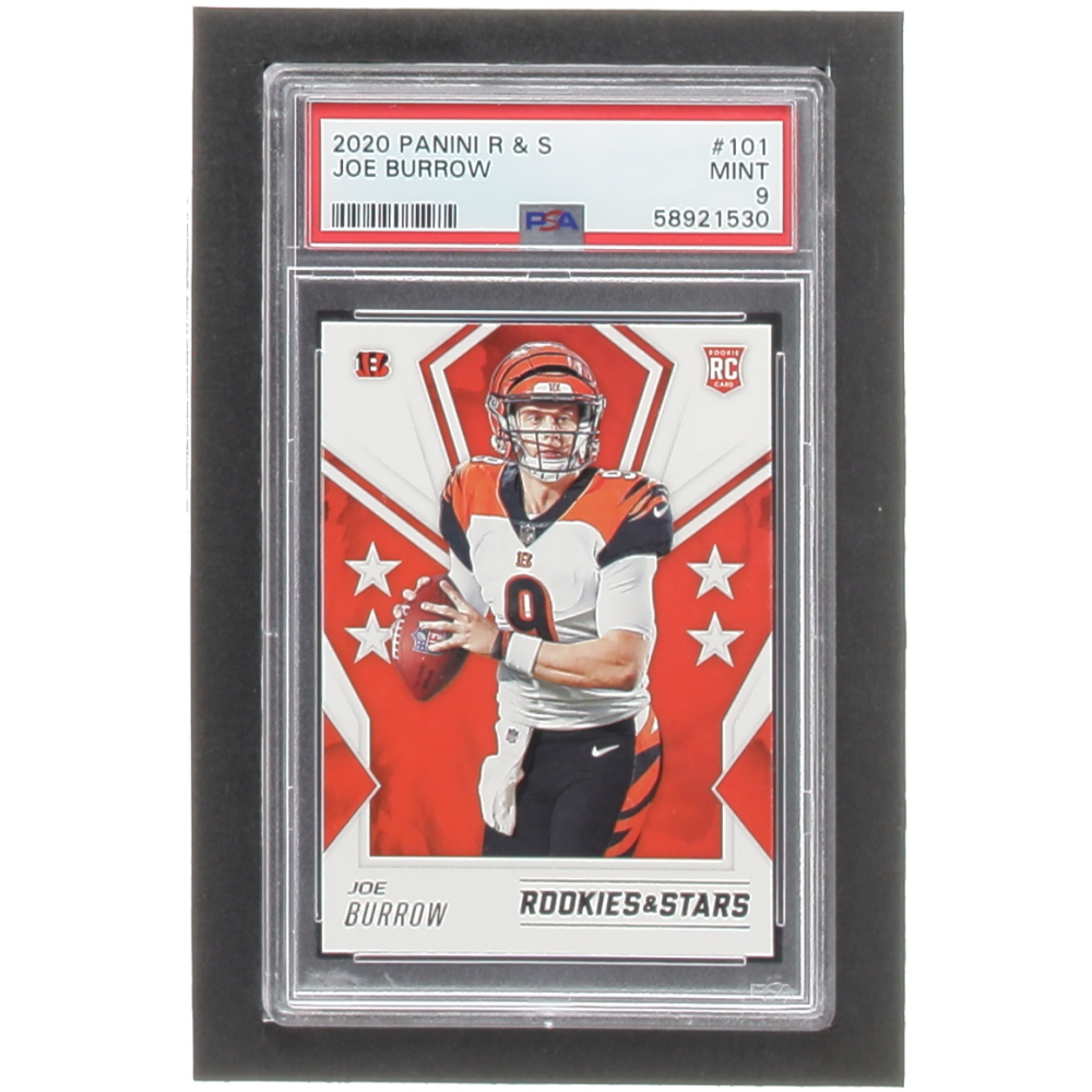 Joe Burrow 2020 Rookies and Stars #101 RC (PSA 9) | Pristine Auction