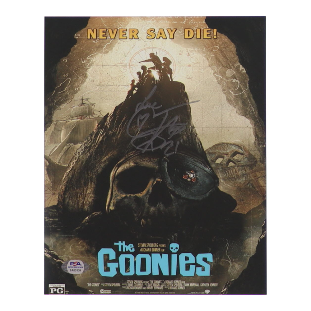 Corey Feldman Signed "The Goonies" 8x10 Poster (PSA) | Pristine Auction