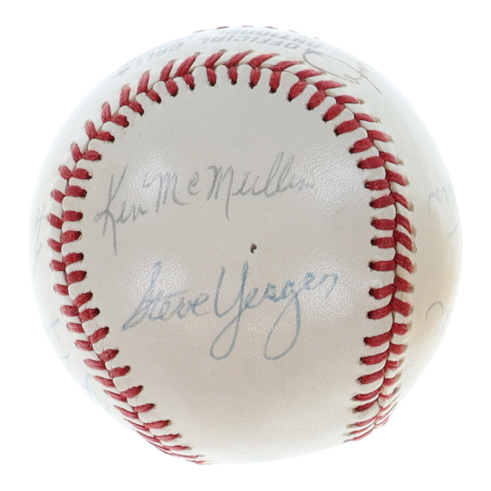 1975 Dodgers ONL Baseball Signed by (8) with Walter Alston, Don Sutton ...