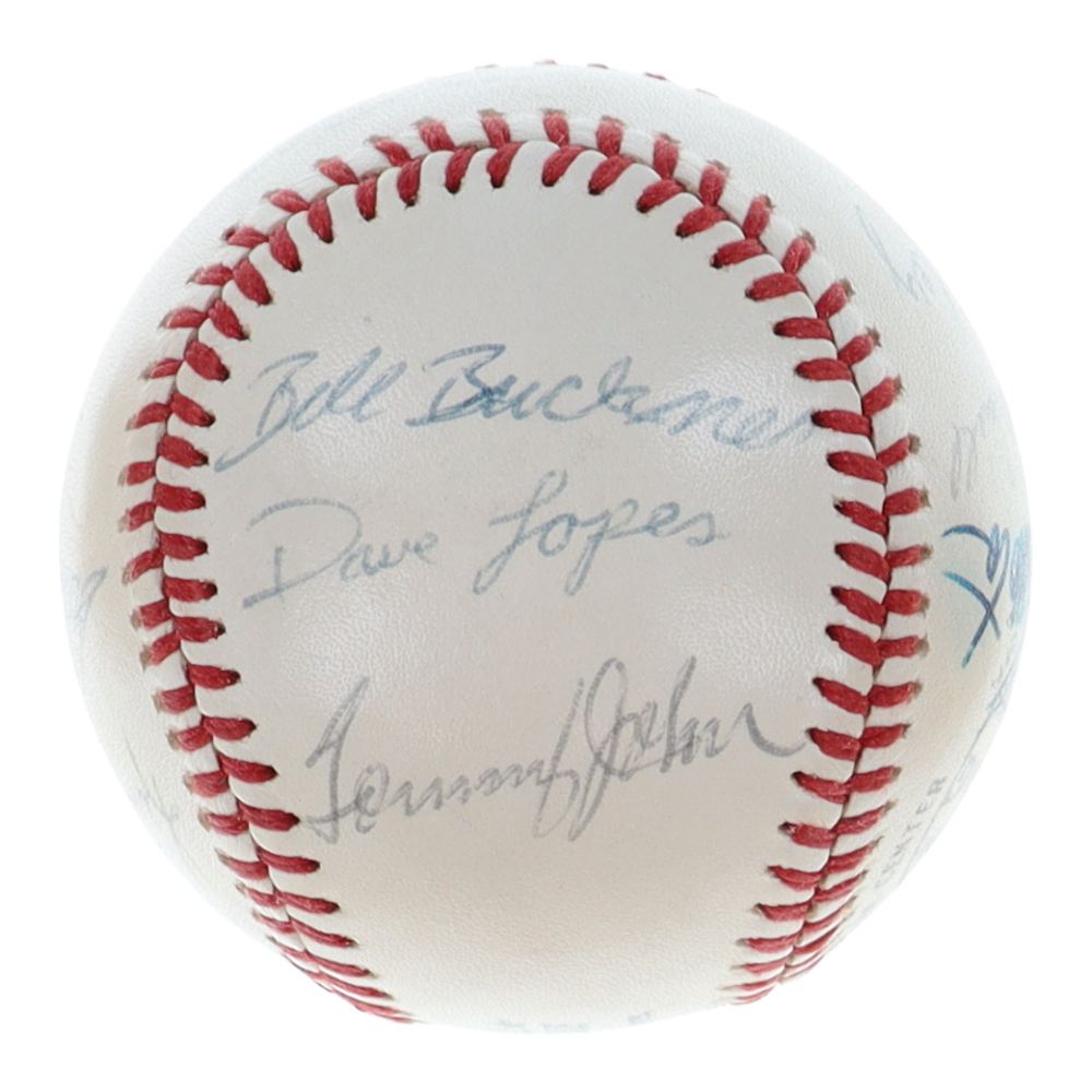 1975 Dodgers ONL Baseball Signed by (8) with Walter Alston, Don Sutton ...