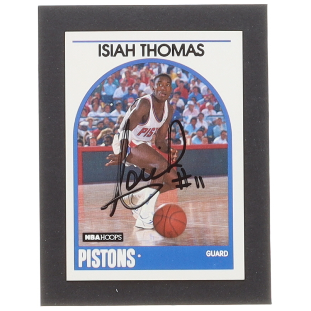 Isiah Thomas Signed 1989-90 Hoops #250 (JSA) | Pristine Auction