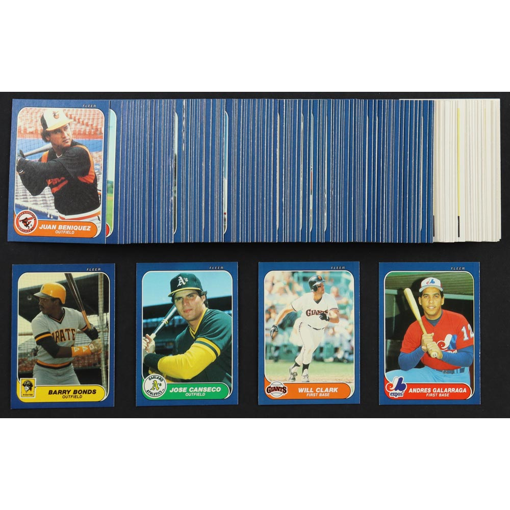1986 Fleer Update Complete Set of (132) Baseball Cards with Jose ...