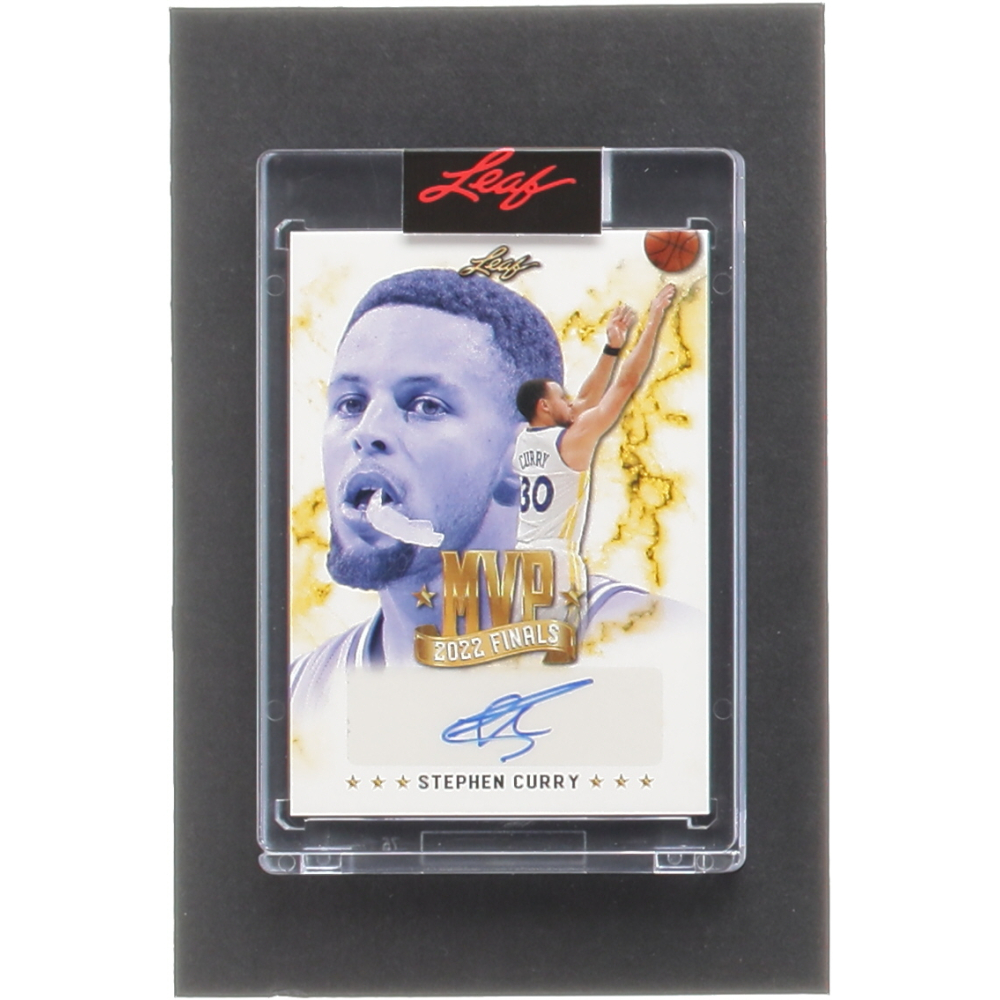 Stephen Curry 2022 Leaf MVP 2022 Finals Autograph #MVPSC #174/316 ...