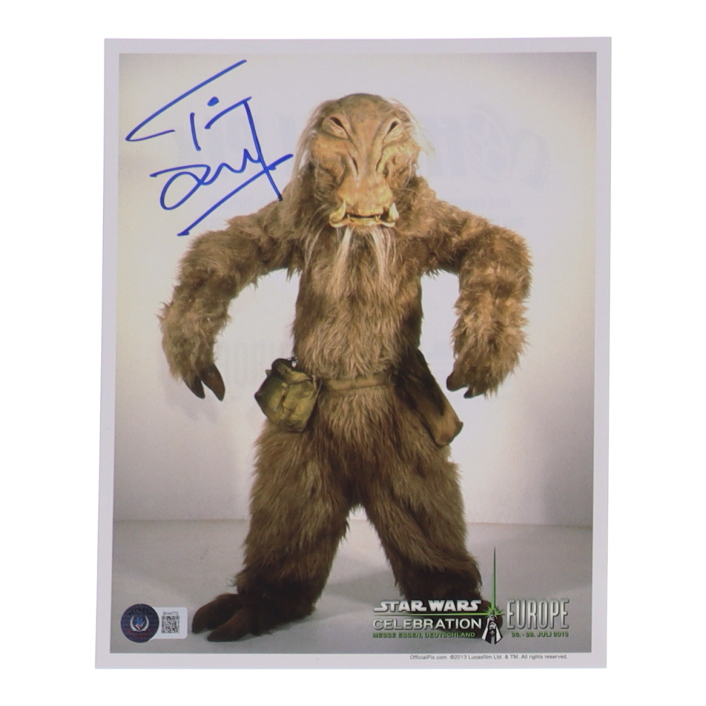 Tim Dry Signed "Star Wars" 8x10 Photo (Beckett) | Pristine Auction