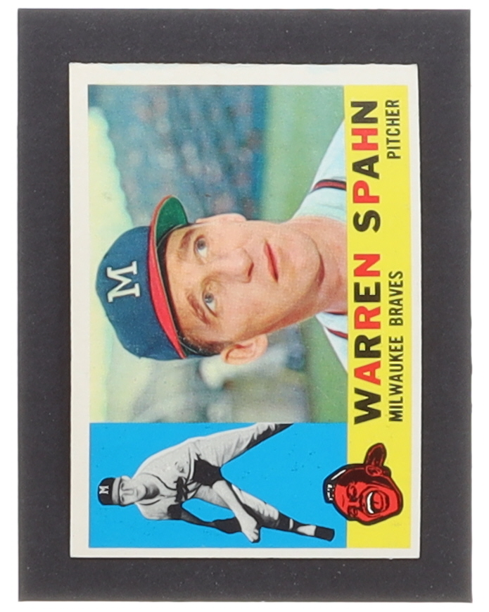 Warren Spahn 1960 Topps #445 | Pristine Auction