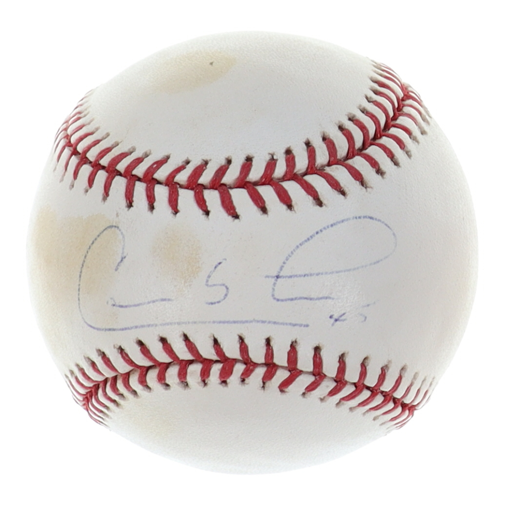 Carlos Lee Signed OML Baseball (MLB) | Pristine Auction