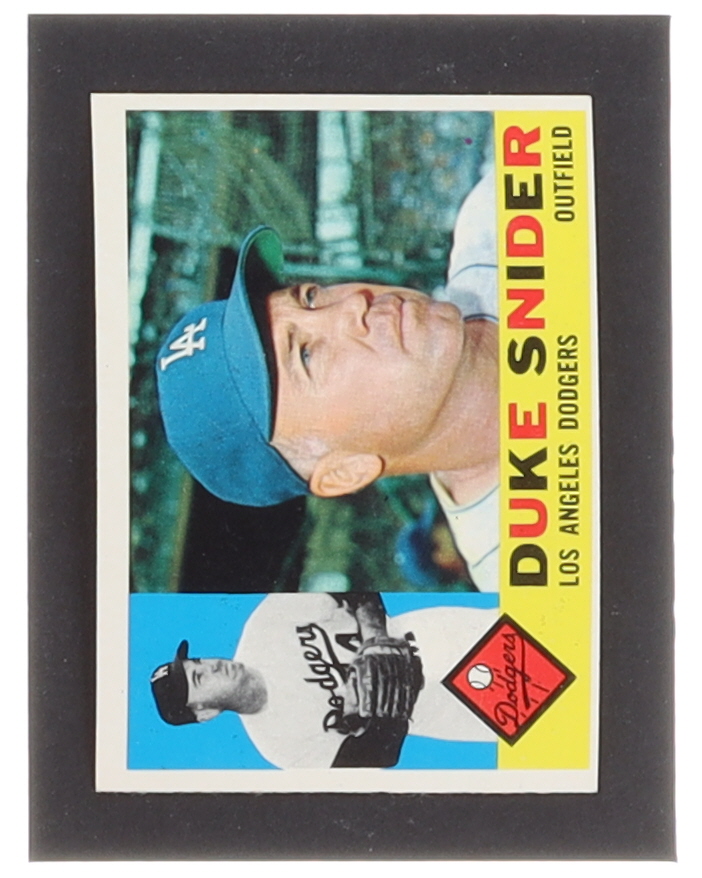 Duke Snider 1960 Topps #493 | Pristine Auction