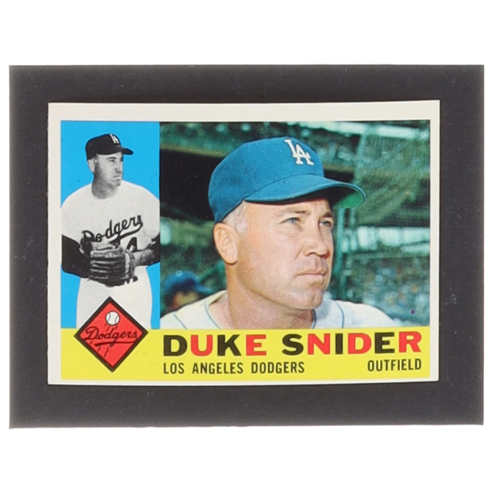 Duke Snider 1960 Topps #493 | Pristine Auction