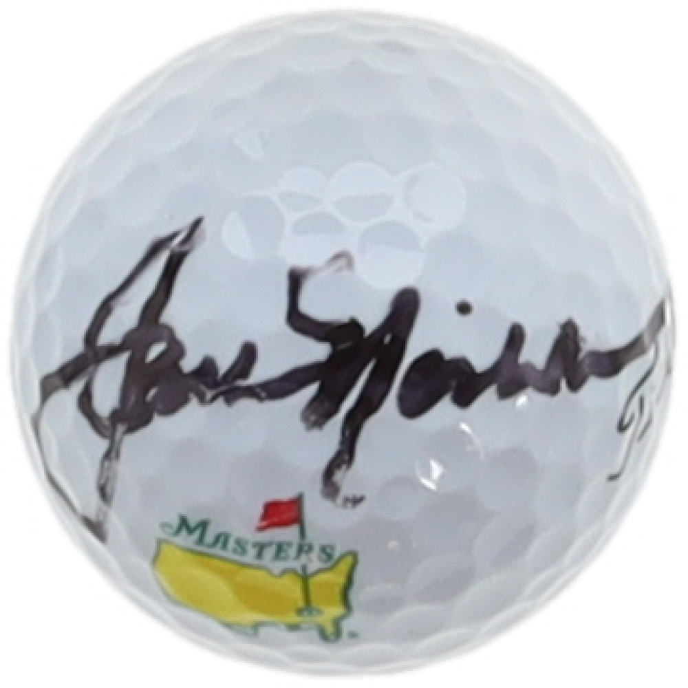 Jack Nicklaus Signed Golf Ball Masters Logo (JSA) | Pristine Auction