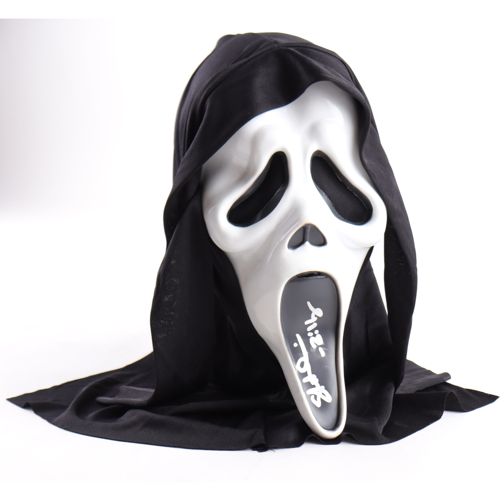 Skeet Ulrich Signed "Scream" Ghostface Mask Inscribed "Billy" (JSA ...