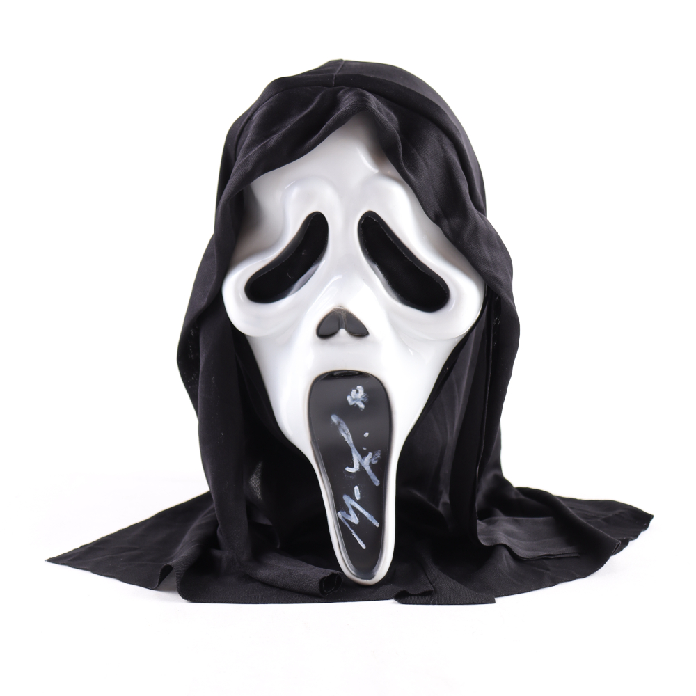 Matthew Lillard Signed "Scream" Ghostface Mask Inscribed "Stu" (JSA ...