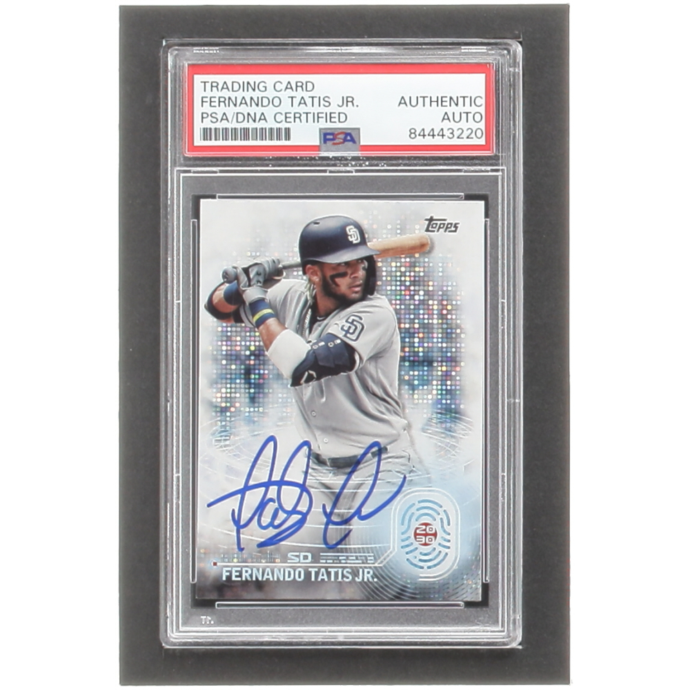 Fernando Tatis Jr. Signed 2020 Topps 2030 #T203013 (PSA) | Pristine Auction