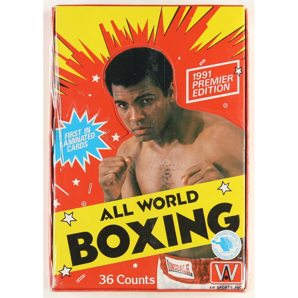 1991 Premier Edition All World Boxing with (36) Packs | Pristine Auction