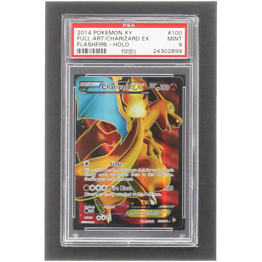 Charizard EX Pokemon 2014 Flashfire #100 Holo (PSA 9) | Pristine Auction