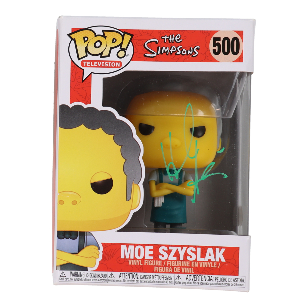 Hank Azaria Signed "The Simpsons" #500 Moe Szyslak Funko Pop! Vinyl ...