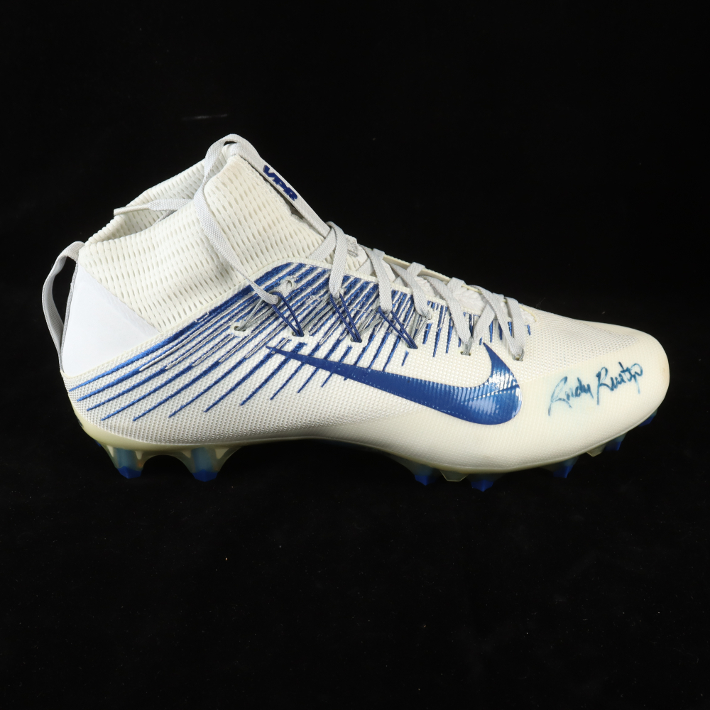 Rudy Ruettiger Signed Nike Football Cleat (OKAuthentics) | Pristine Auction