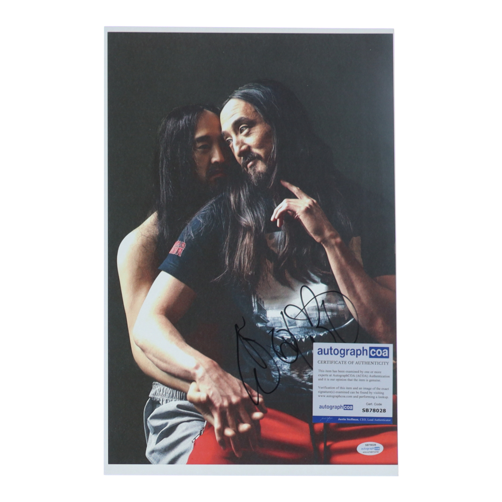 Steve Aoki Signed 11x17 Photo (AutographCOA) | Pristine Auction