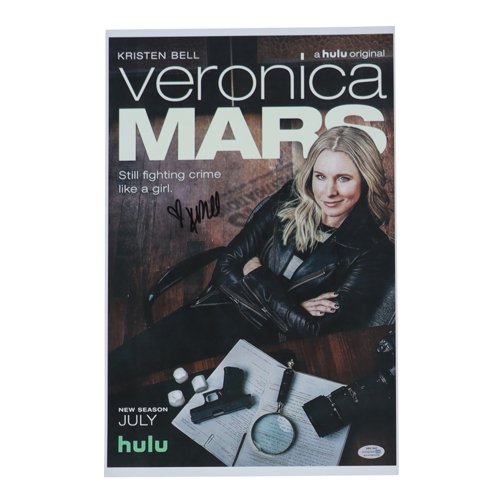Kristen Bell Signed "Veronica Mars" 11x17 Photo (AutographCOA ...