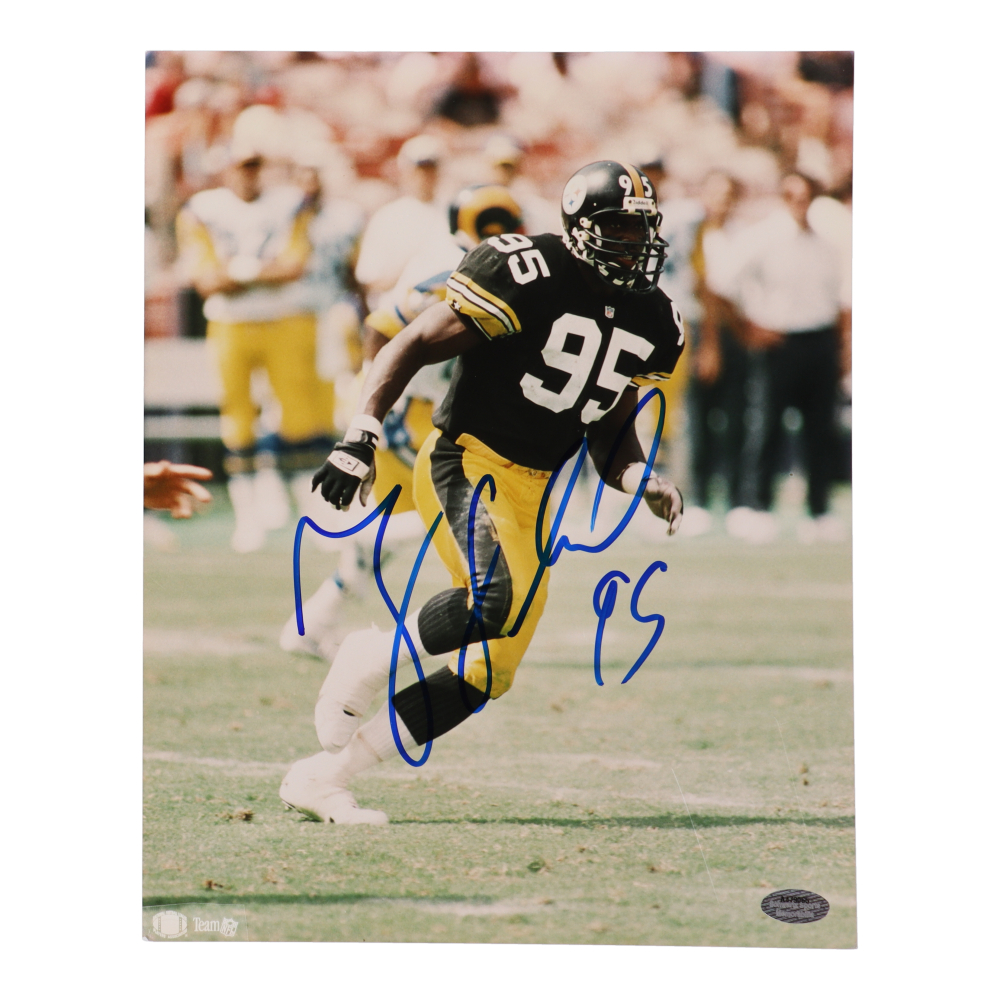 Greg Lloyd Signed Steelers 8x10 Photo (Schwartz) | Pristine Auction