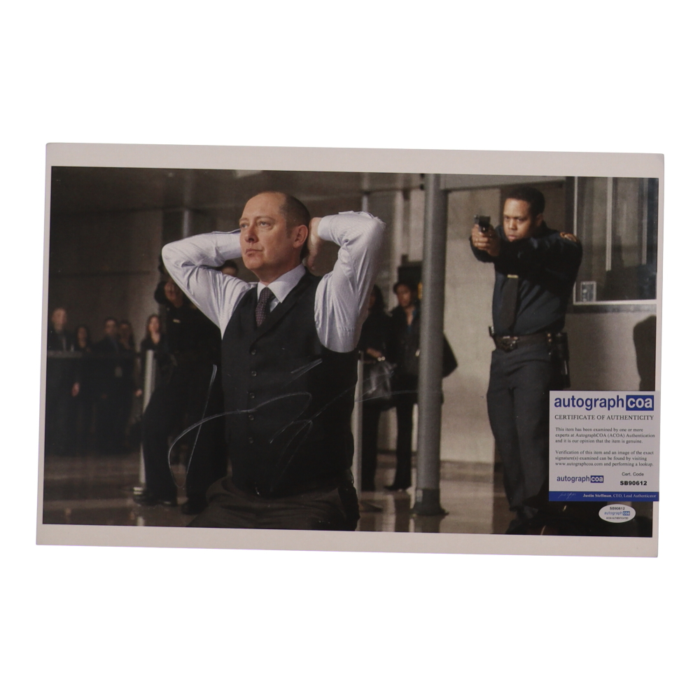 James Spader Signed "The Blacklist" 11x17 Photo (AutographCOA ...