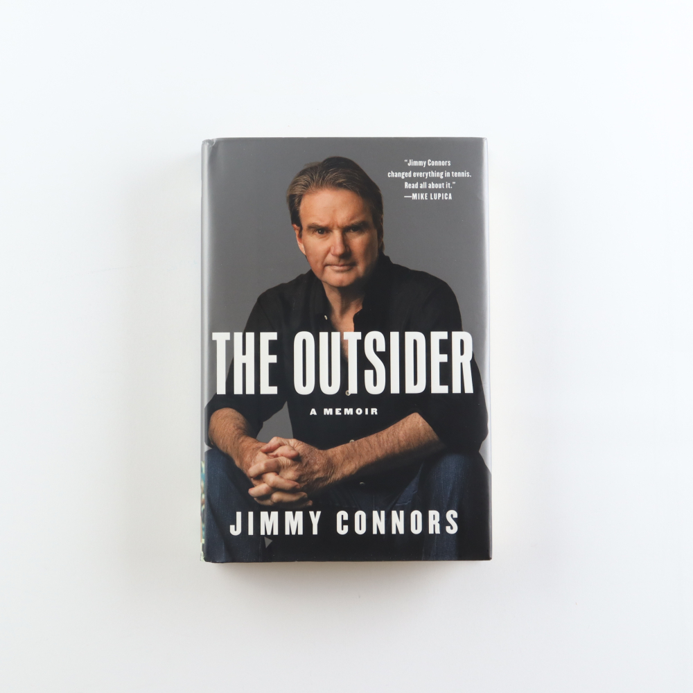 Jimmy Connors Signed "The Outsider" Hardcover Book (PSA) | Pristine Auction