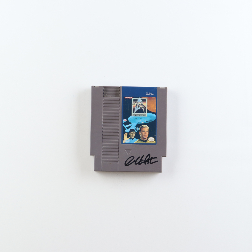 William Shatner Signed Nintendo "Star Trek 25th Anniversary" Gameboy ...