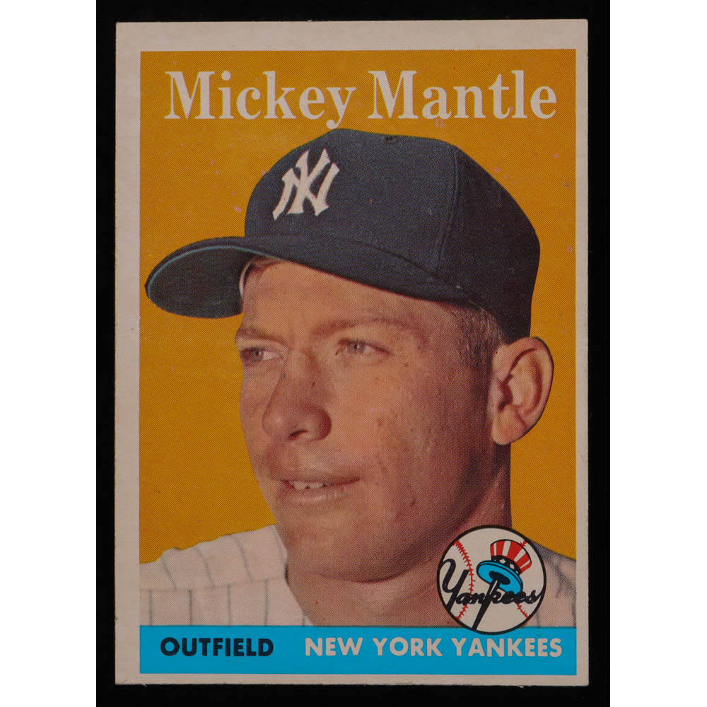 Mickey Mantle 1958 Topps #150 | Pristine Auction