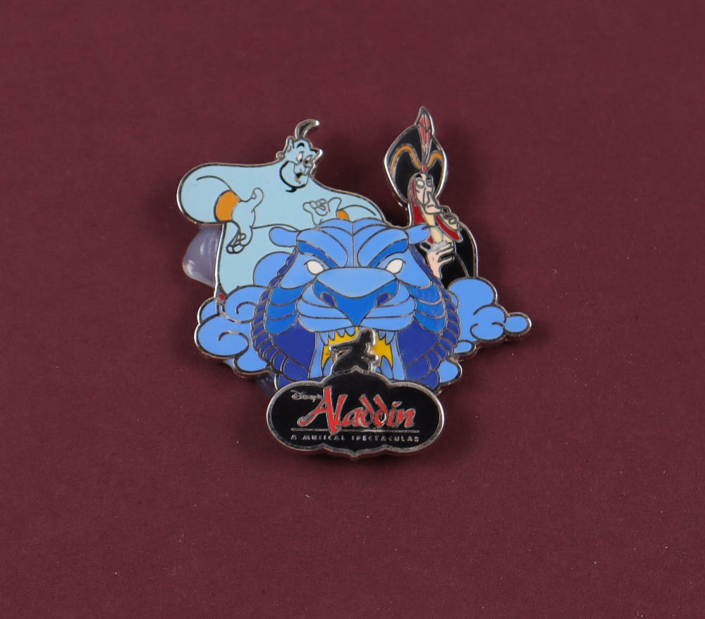 Thomas Kinkade Walt Disney's "Aladdin" Custom Framed Print Display with ...