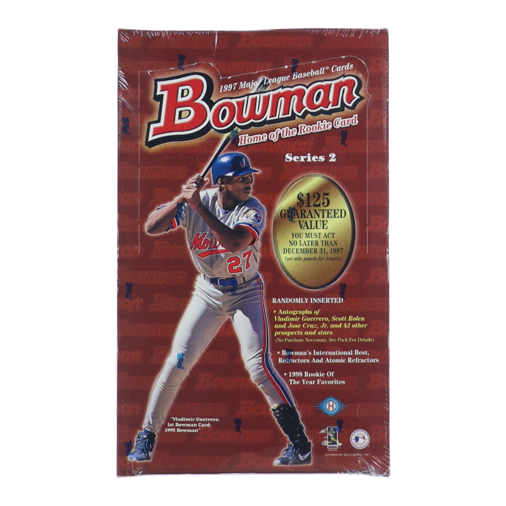 1997 Bowman Series 2 Baseball Hobby Box with (24) Packs | Pristine Auction