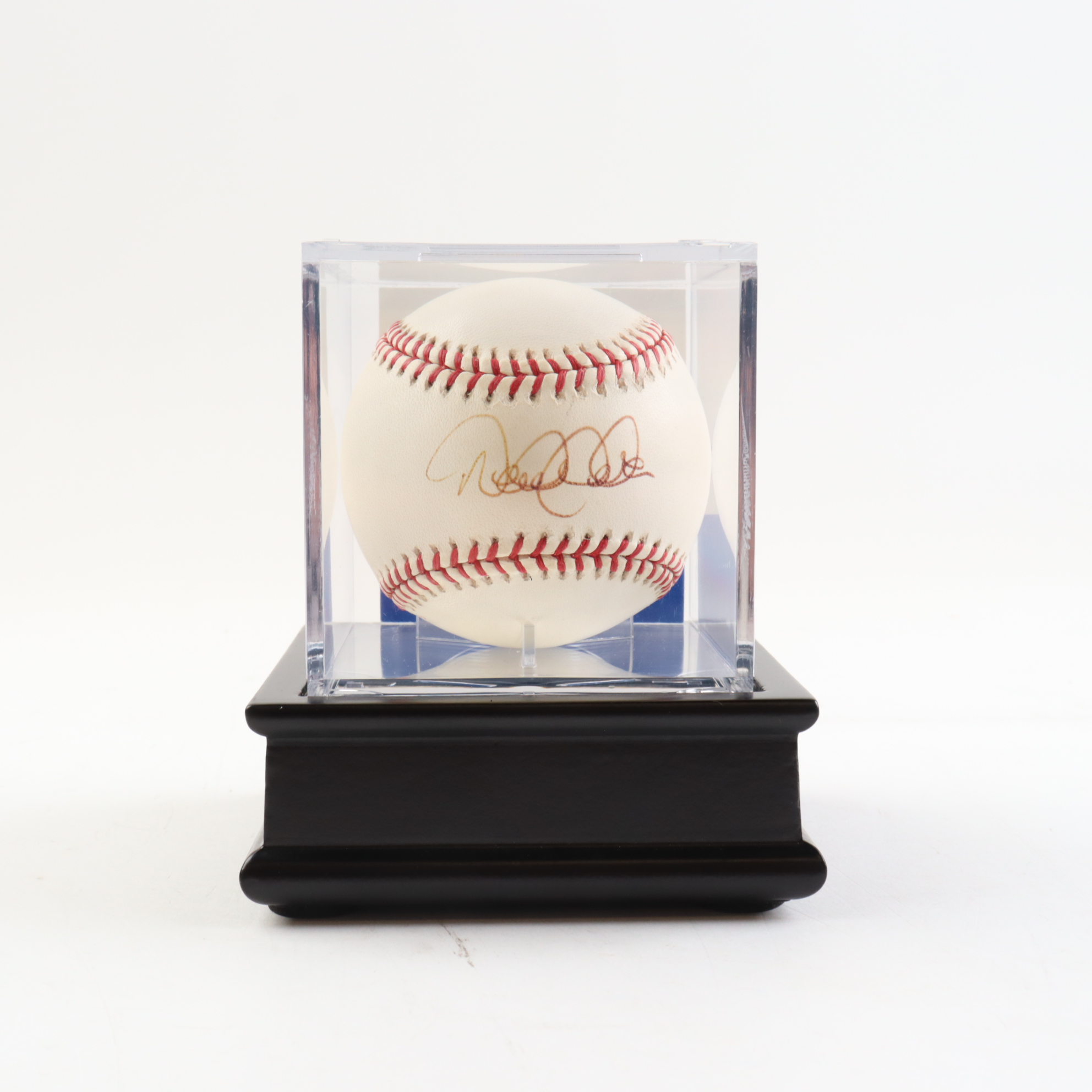 Derek Jeter Signed OML Baseball with Display Case (PSA) | Pristine Auction