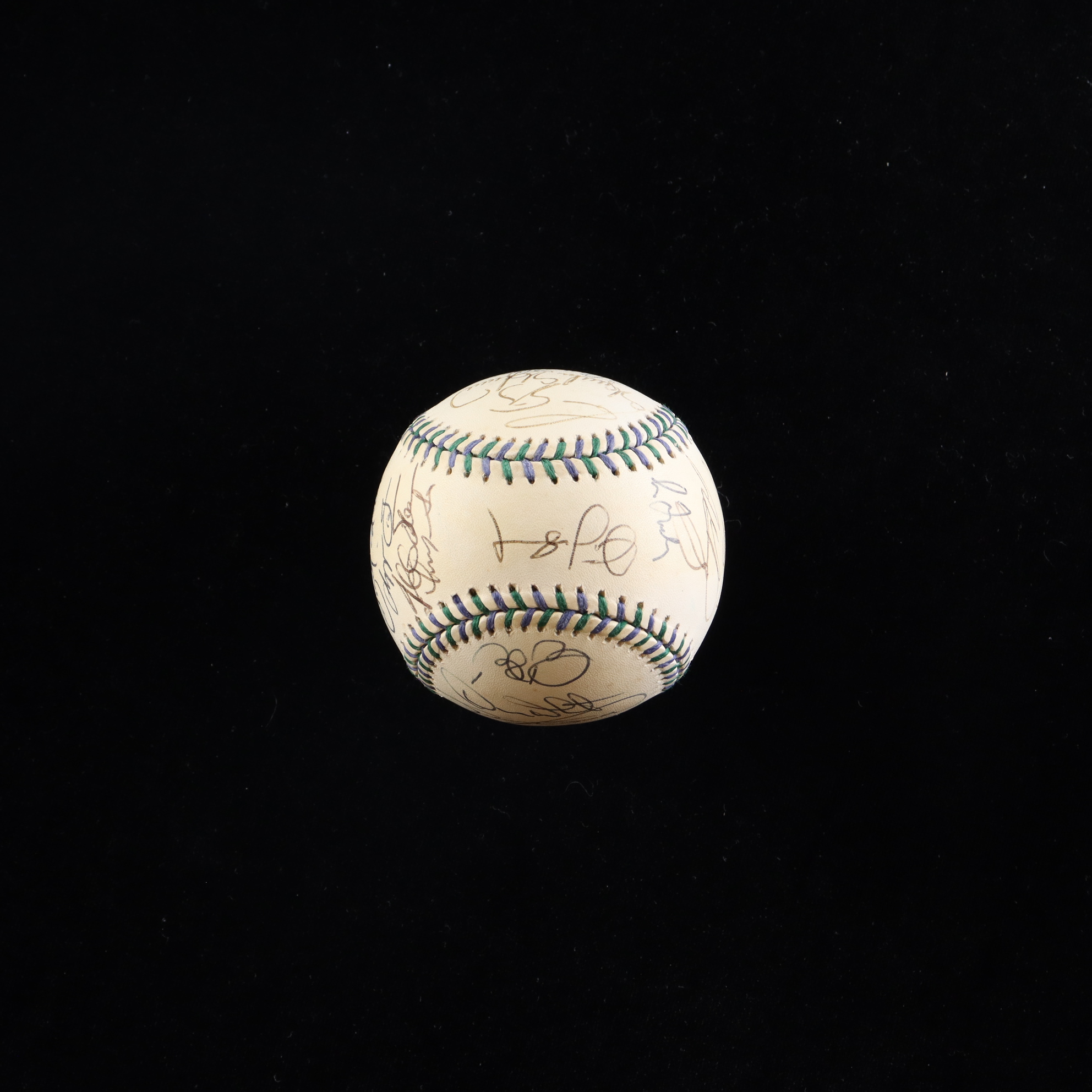 1998 AL All-Star Game Baseball Signed by (28) with Tony Gwynn, Chipper ...