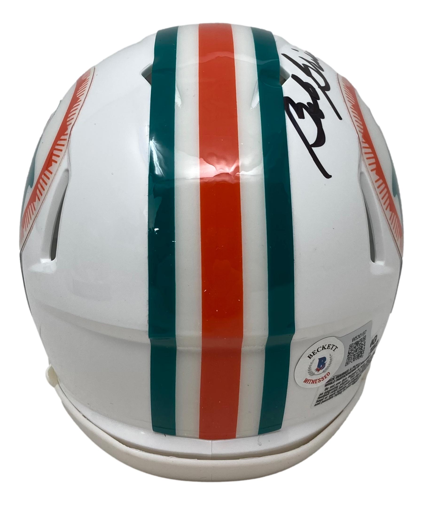 Bob Griese Signed Dolphins Speed Mini Helmet (Beckett) | Pristine Auction