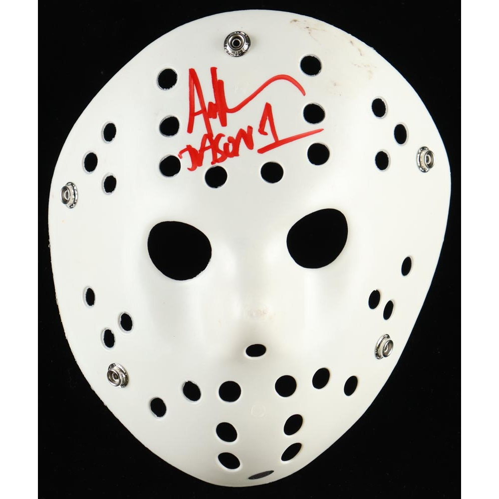 Ari Lehman Signed "Friday the 13th" Jason Voorhees Mask Inscribed ...