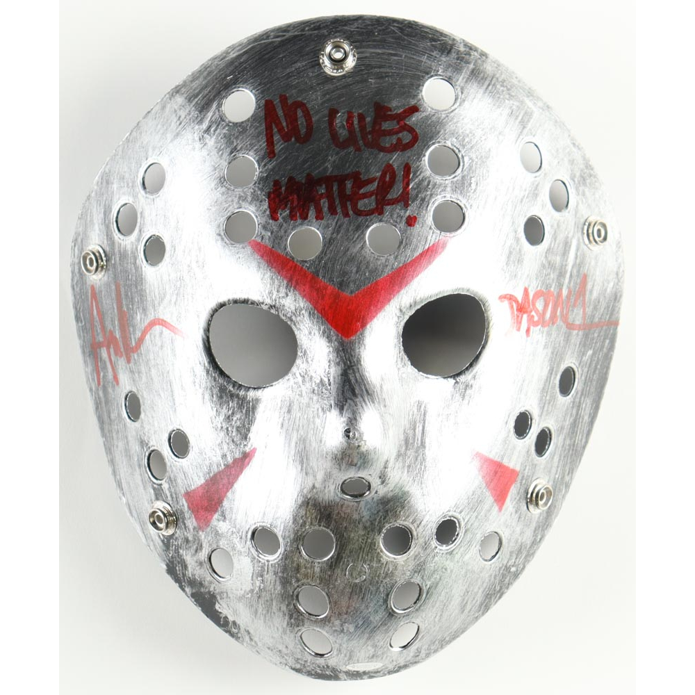 Ari Lehman Signed "Friday the 13th" Jason Voorhees Mask Inscribed "No ...