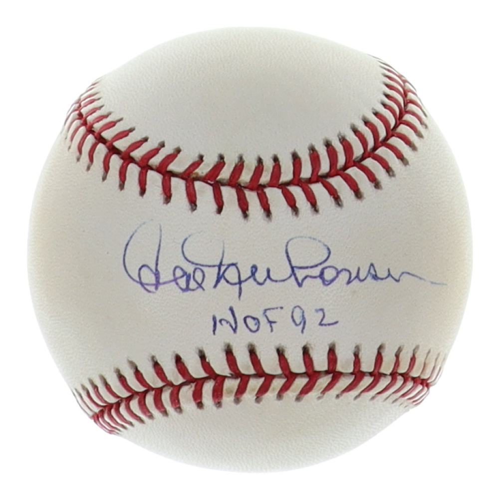 Hal Newhouser Signed OAL Baseball Inscribed "HOF 92" (PSA) | Pristine ...
