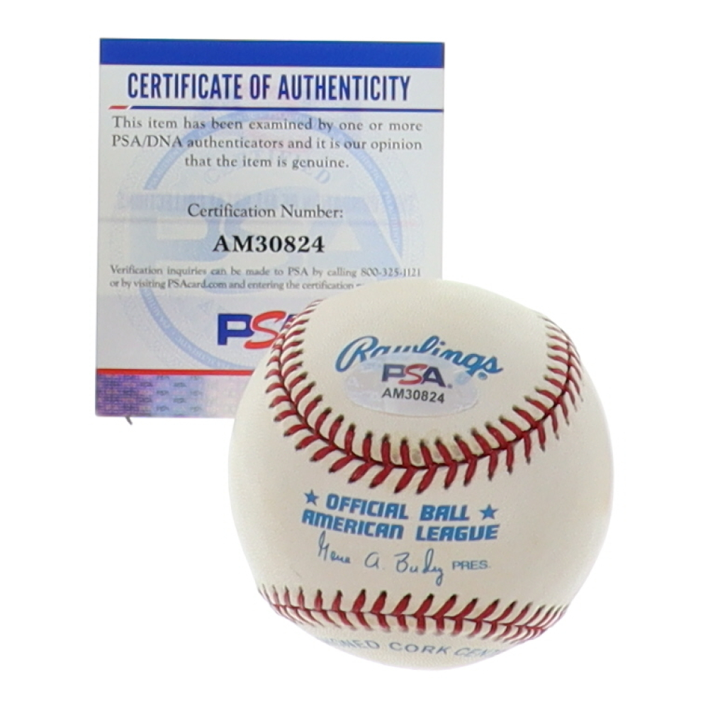 Hal Newhouser Signed OAL Baseball Inscribed "HOF 92" (PSA) | Pristine ...