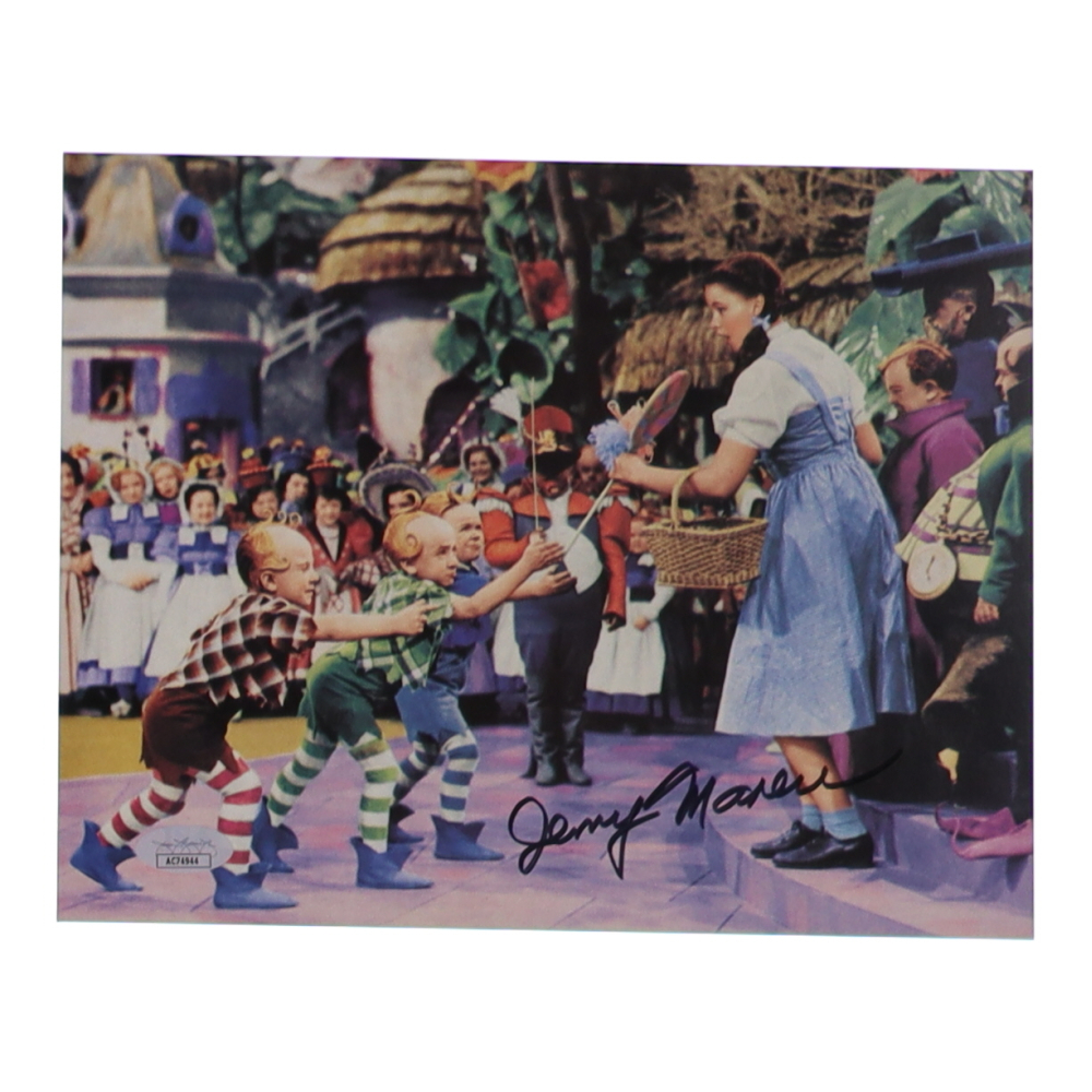Jerry Maren Signed "The Wizard of Oz" 8x10 Photo (JSA) | Pristine Auction