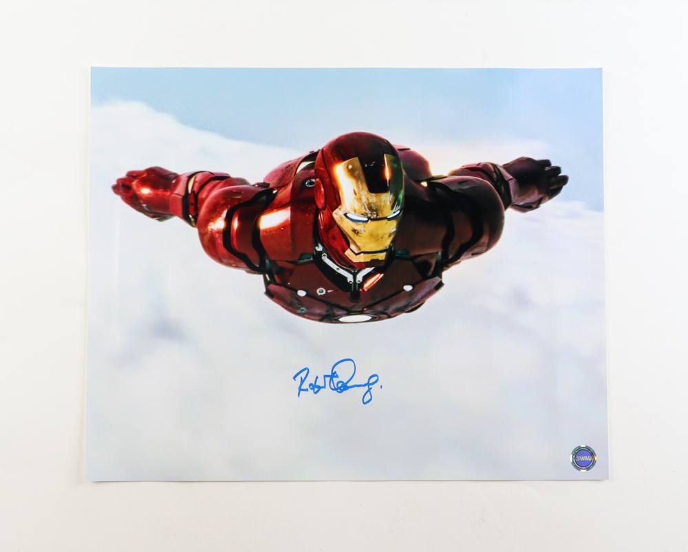 Robert Downey Jr. Signed "Iron Man" 16x20 Photo (SWAU) | Pristine Auction