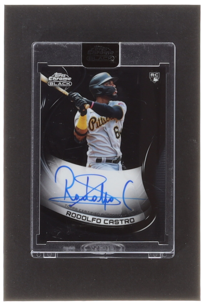 Rodolfo Castro 2022 Topps Chrome Black Autographs #CBAROC RC | Pristine ...