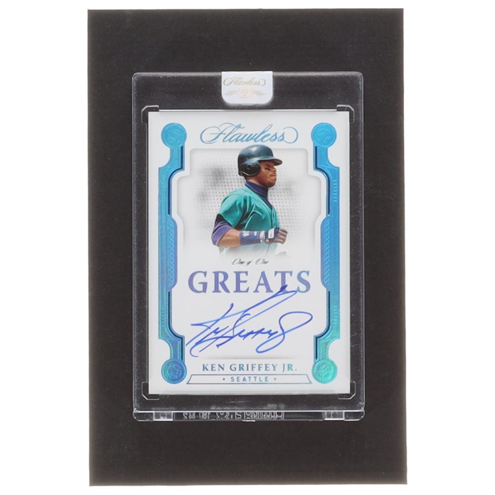Ken Griffey Jr. 2022 Panini Flawless Greats Autographs Platinum #4 #1/1 ...