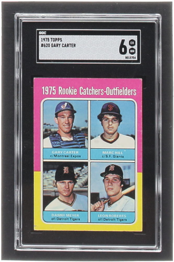 Gary Carter / Marc Hill / Danny Meyer / Leon Roberts 1975 Topps #620 ...