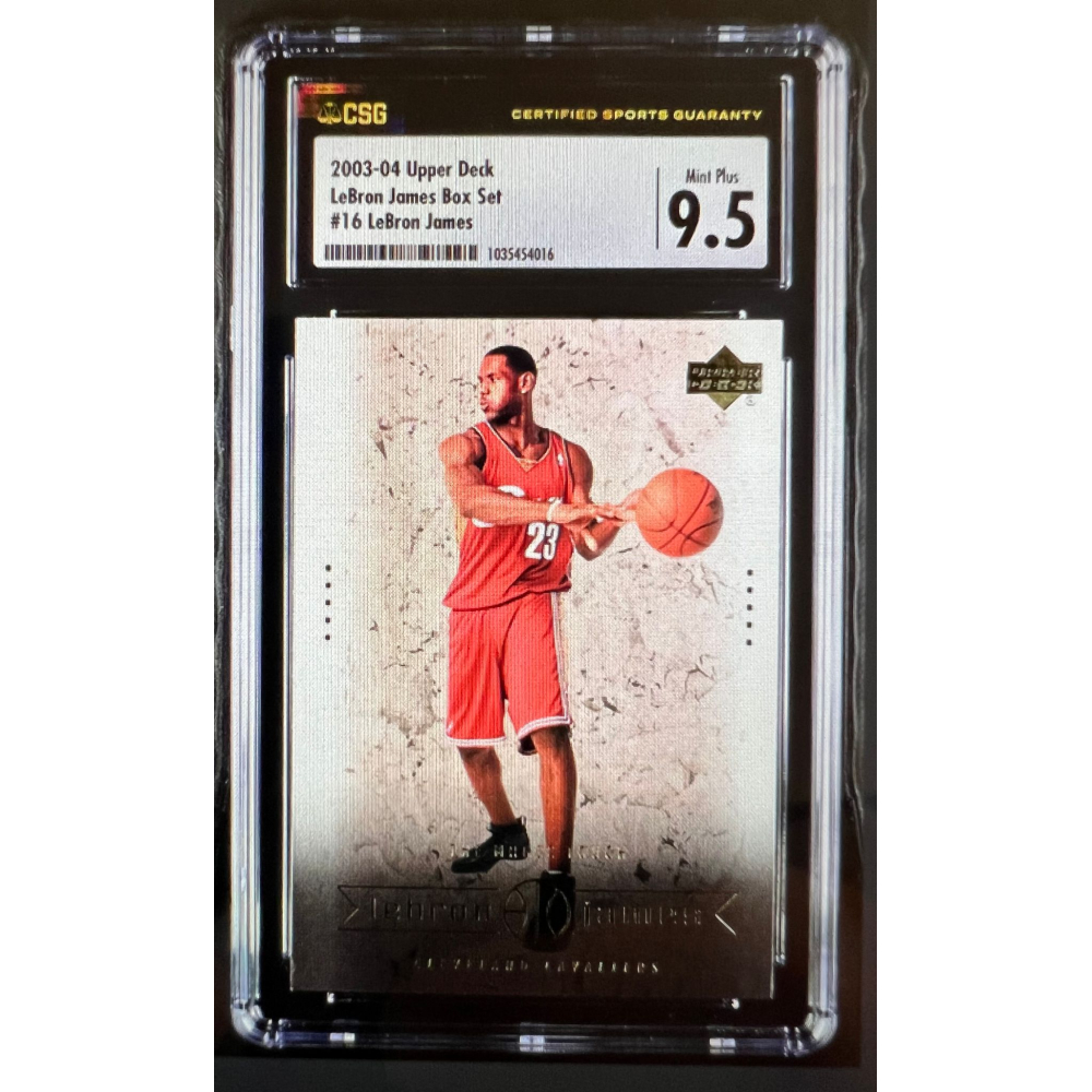 LeBron James 2003 Upper Deck LeBron James Box Set #16 RC / The Magic ...