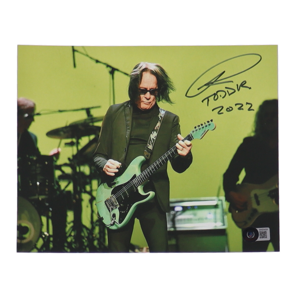 Todd Rundgren Signed 8x10 Photo Inscribed "2022" (Beckett) | Pristine ...